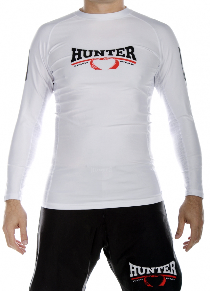 Rash Guard Competition Manga Longa Branca